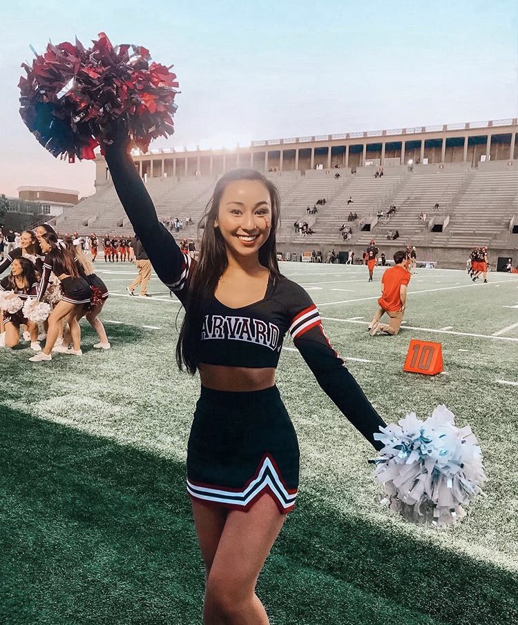 Harvard Cheer Team NCA College Senior Spotlight Varsity.com