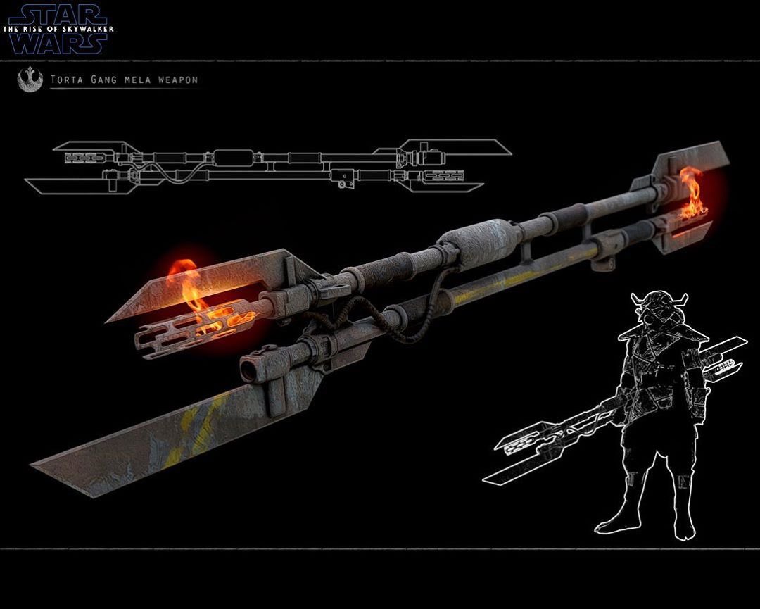 Melee Weapon Concept Art