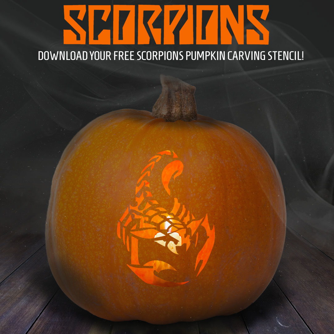 Scorpion Pumpkin Stencil