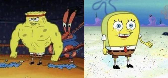 Weak Spongebob