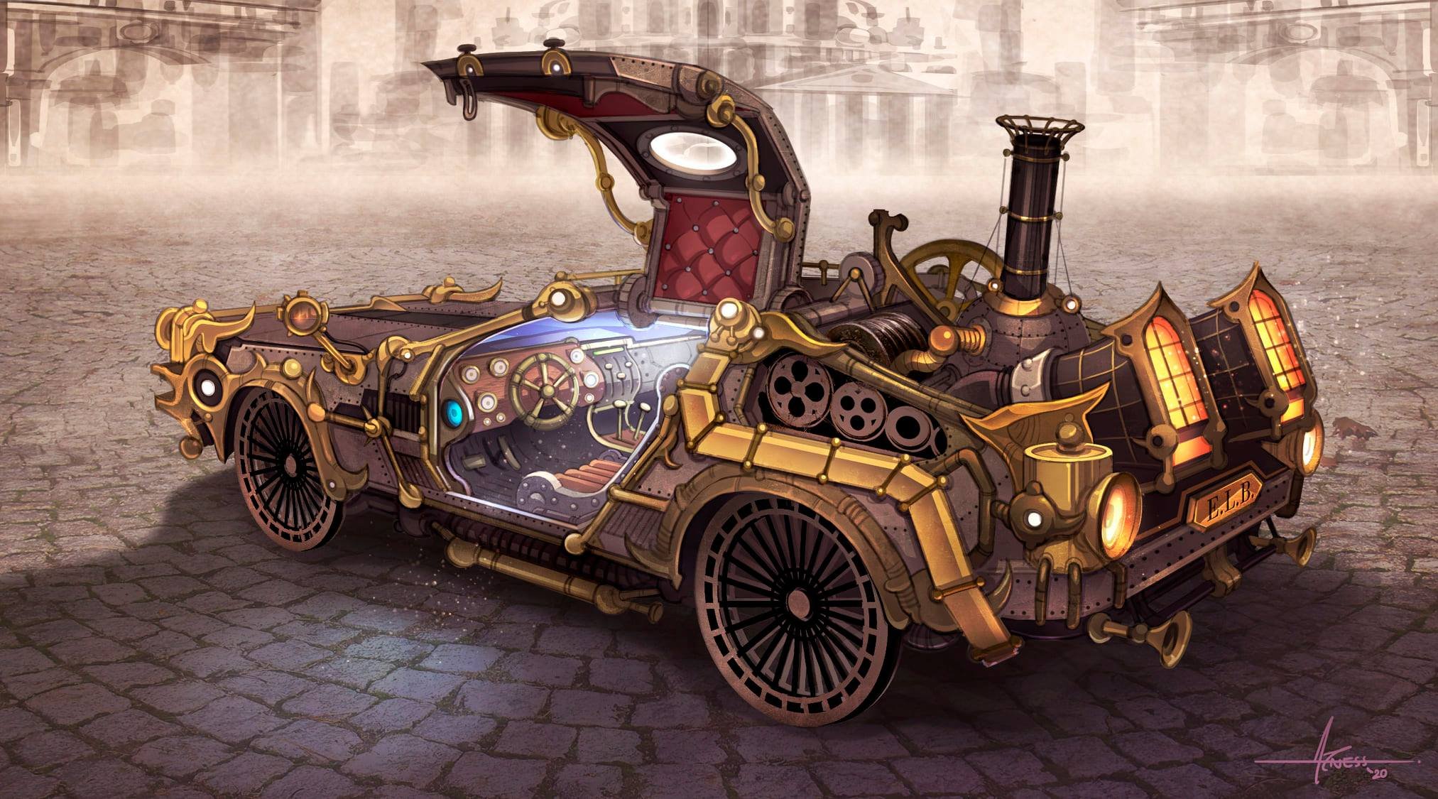 Steampunk Vehicles