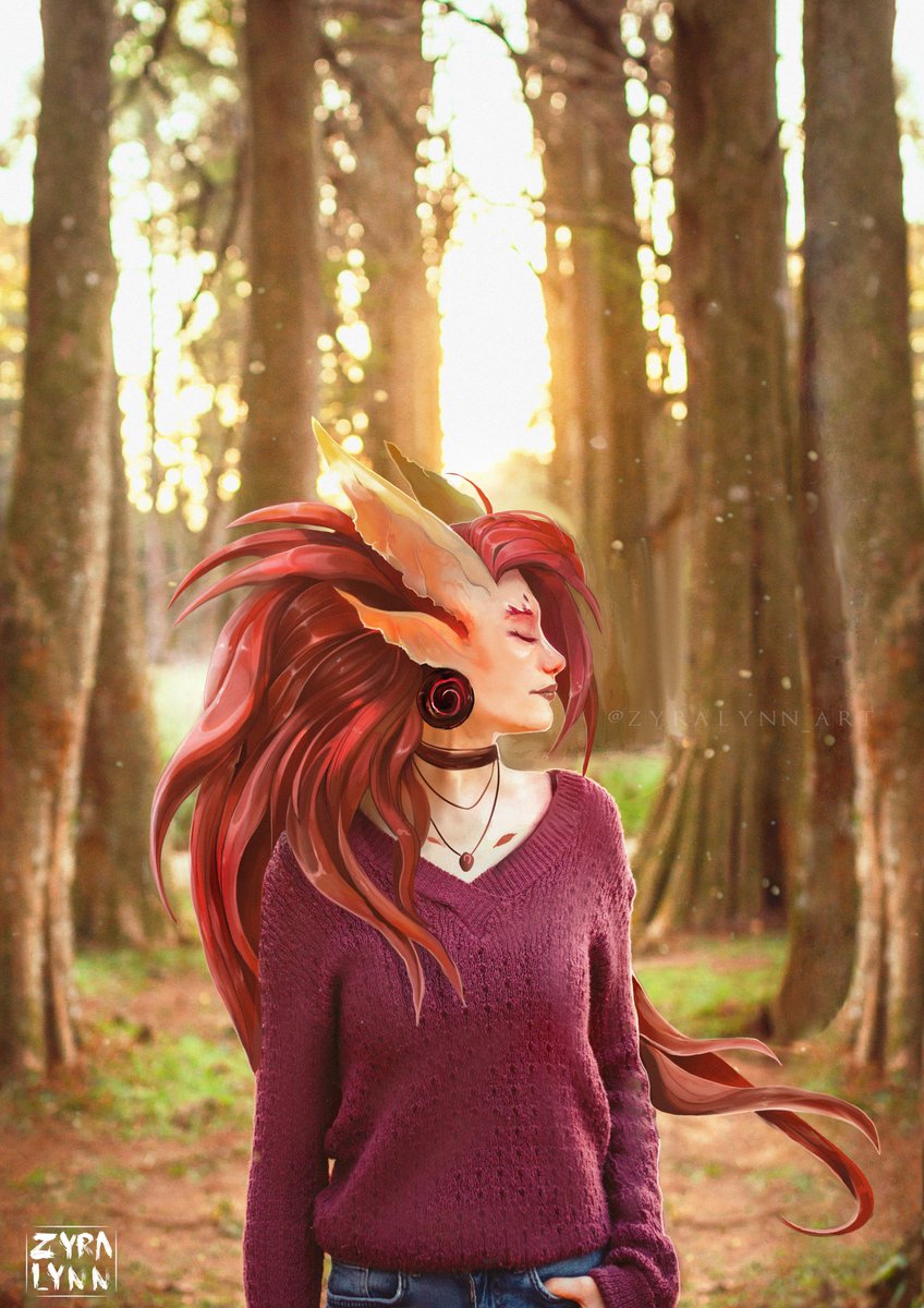 I drew Zyra like the new Riot Artstyle! : r/zyramains