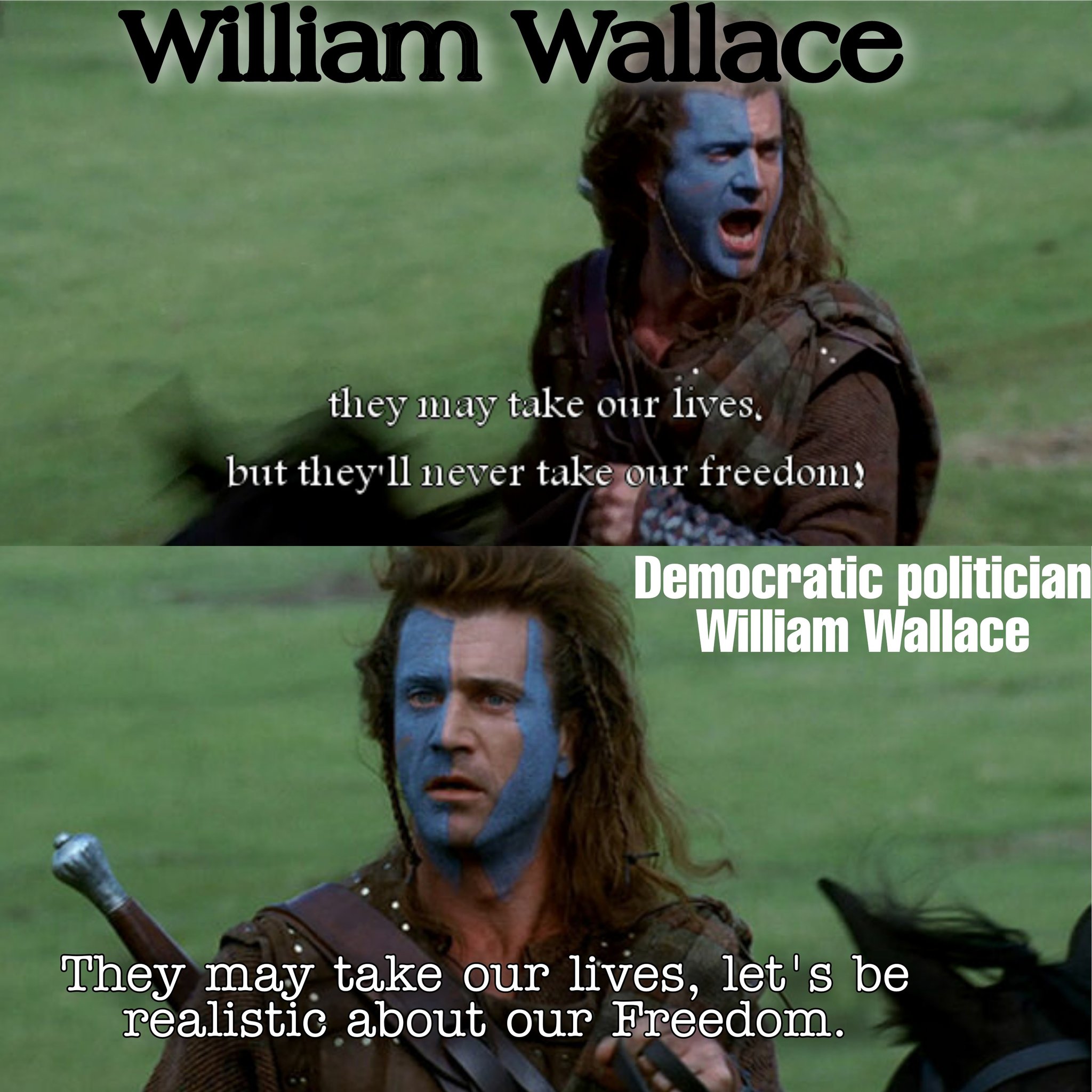 William Wallace Freedom Meme