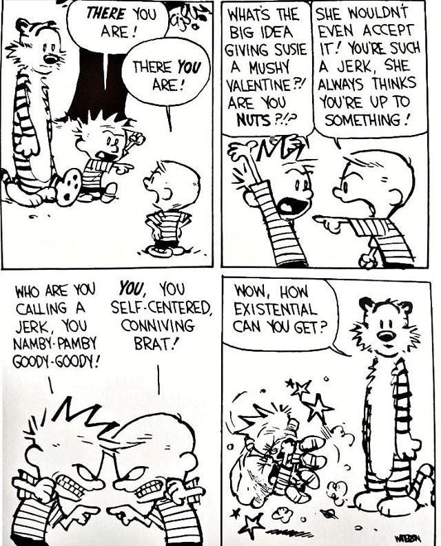 Existentialism Calvin And Hobbes