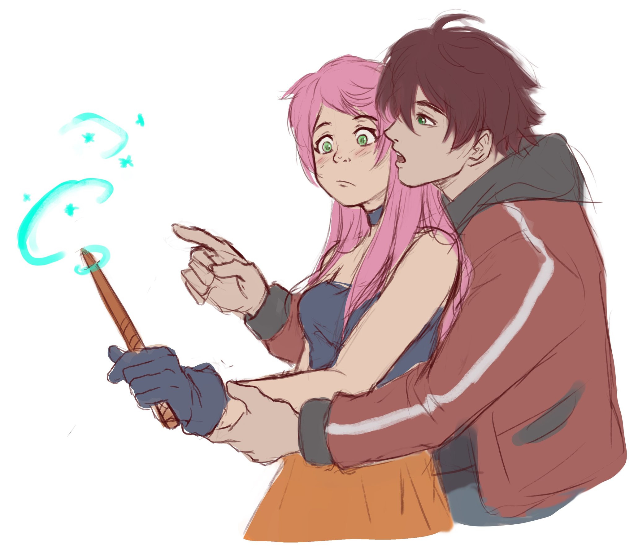 Athena-av art🧡💚Store open!Preorders until May 10 on Twitter: "It's leviooosaa, no leviosaaaa 😆 a ...