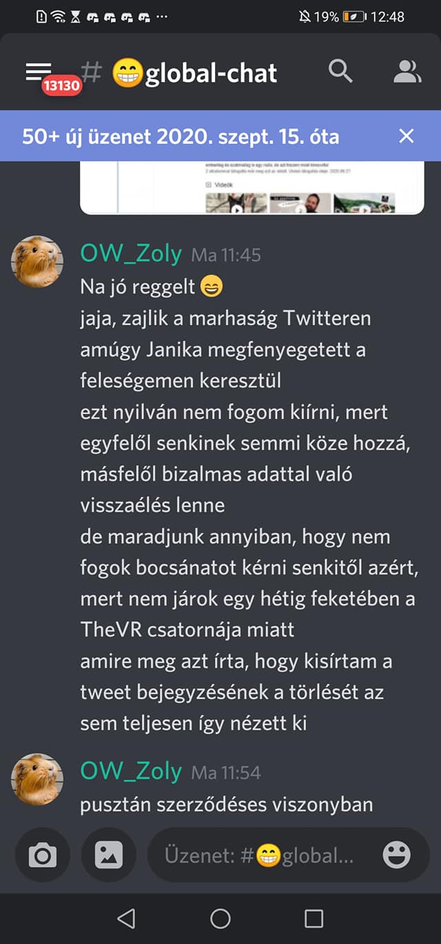 Just Call Me HATErik on Twitter: "Ow Zoly moment következik 😆 És ha jól tudom @thevrjani mögött ...