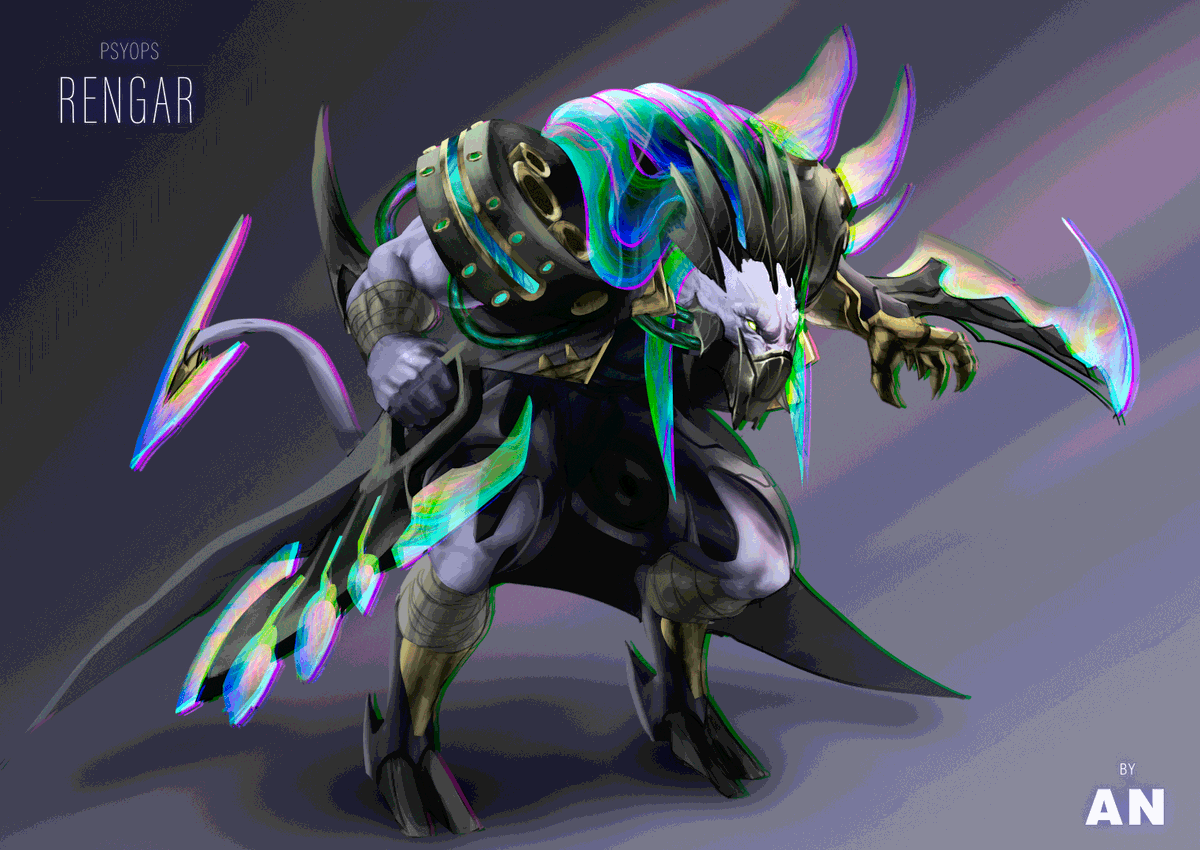 Rengar Skin Concepts Sand Guardian Rengar Concept Art, Citemer Liu
