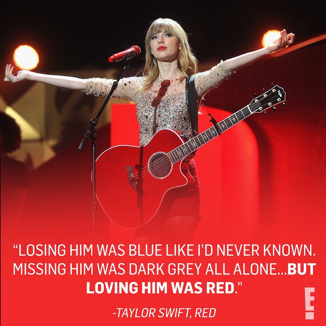 Loving Him Was Red Taylor Swift