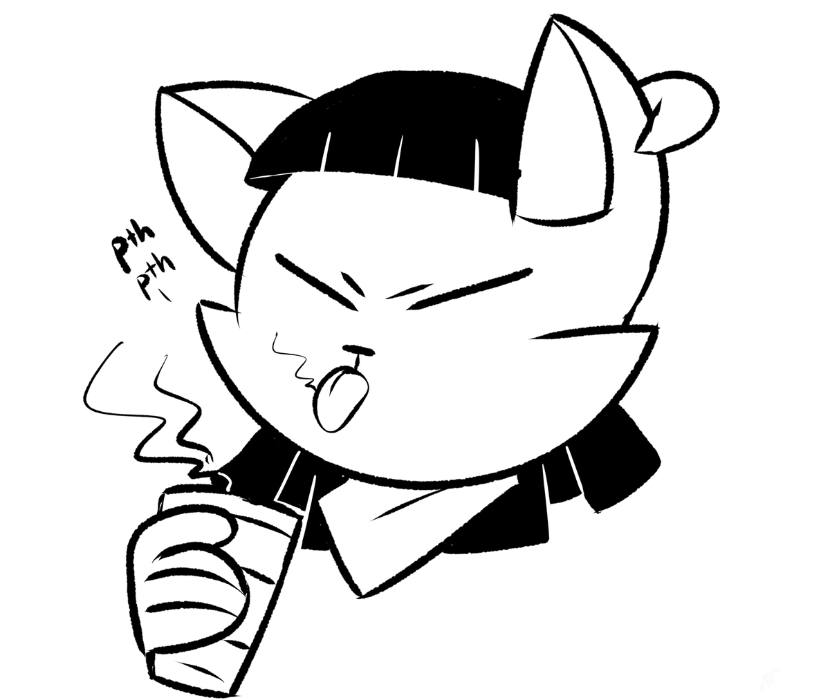 「But it was too hot 」JoshDamn BUY THE MAU PLUSH 😺の漫画