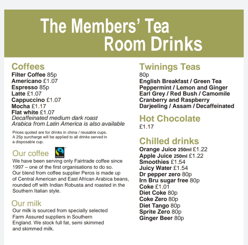 Members Dining Room House Of Commons