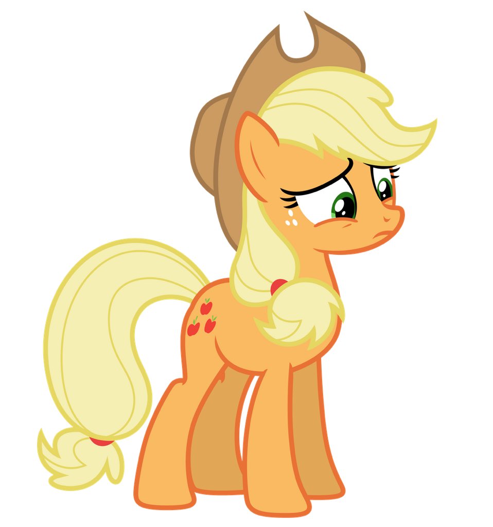 Applejack Worried