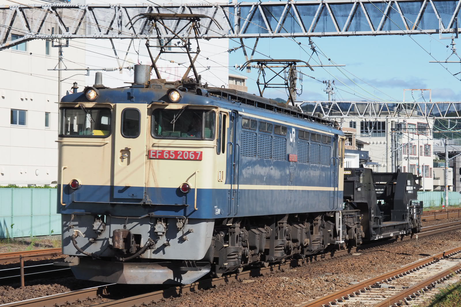 トッティー on Twitter: "回9863ﾚ[シキ1000送り込み] EF65-2067＋シキ1002 久々に撮ったシキ1000をいい光線で撮れました 東海道線 清水駅付近にて ...