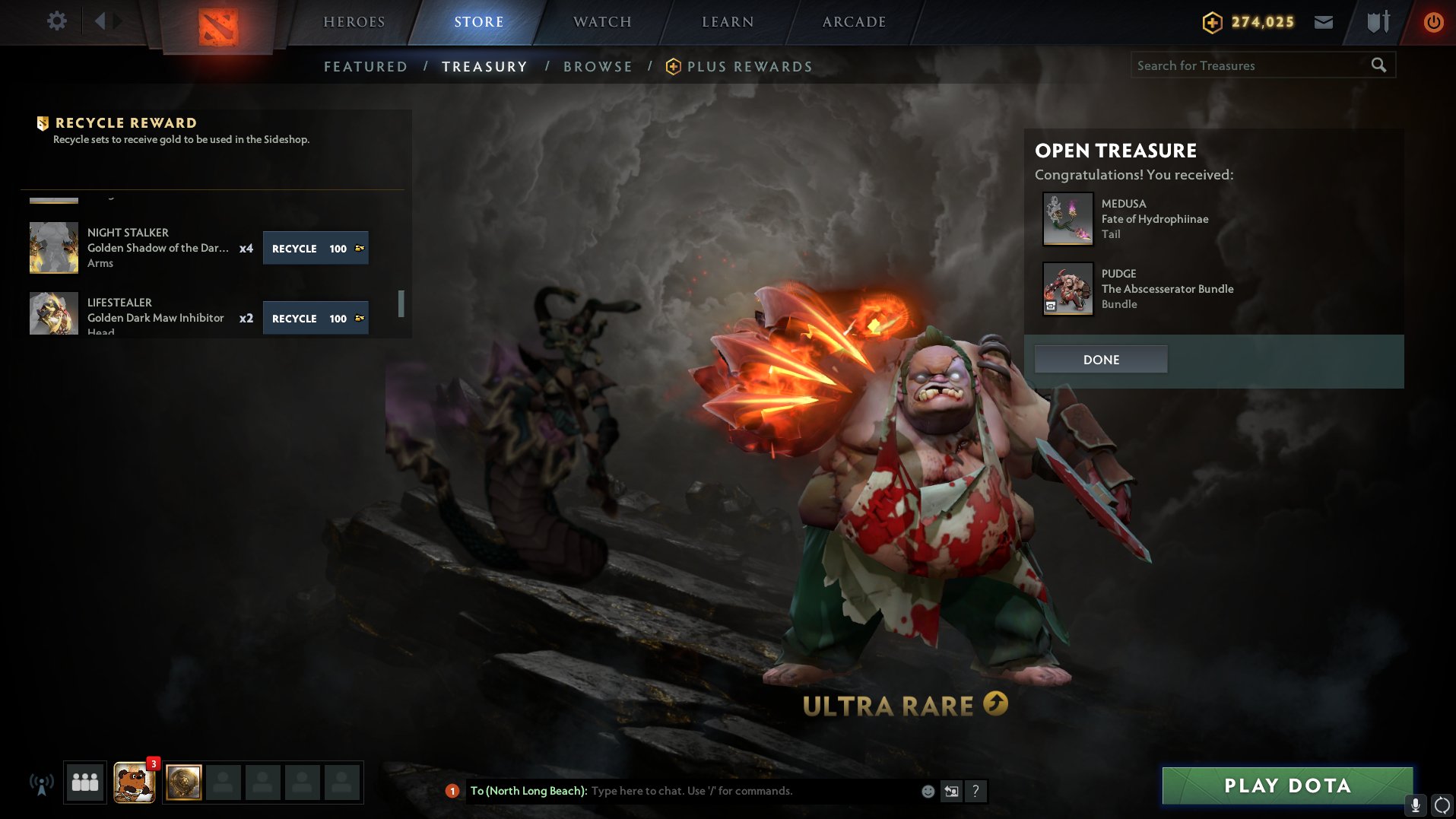 Dota 2 Pudge Mix Set