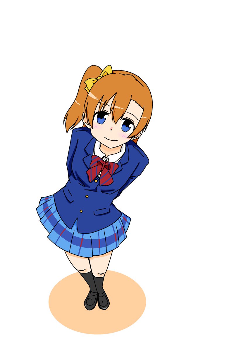 高坂穂乃果 「穂乃果ちゃん描いた 」|reonardo@僕ラブ38【ラブ02】のイラスト