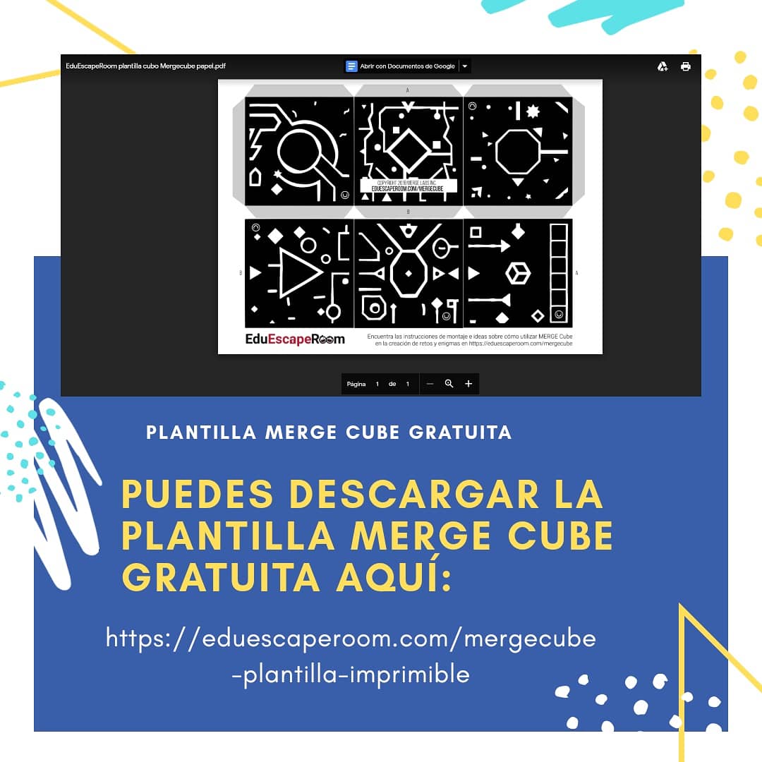 lección cielo En la actualidad merge cube plantilla Residente T Lustre