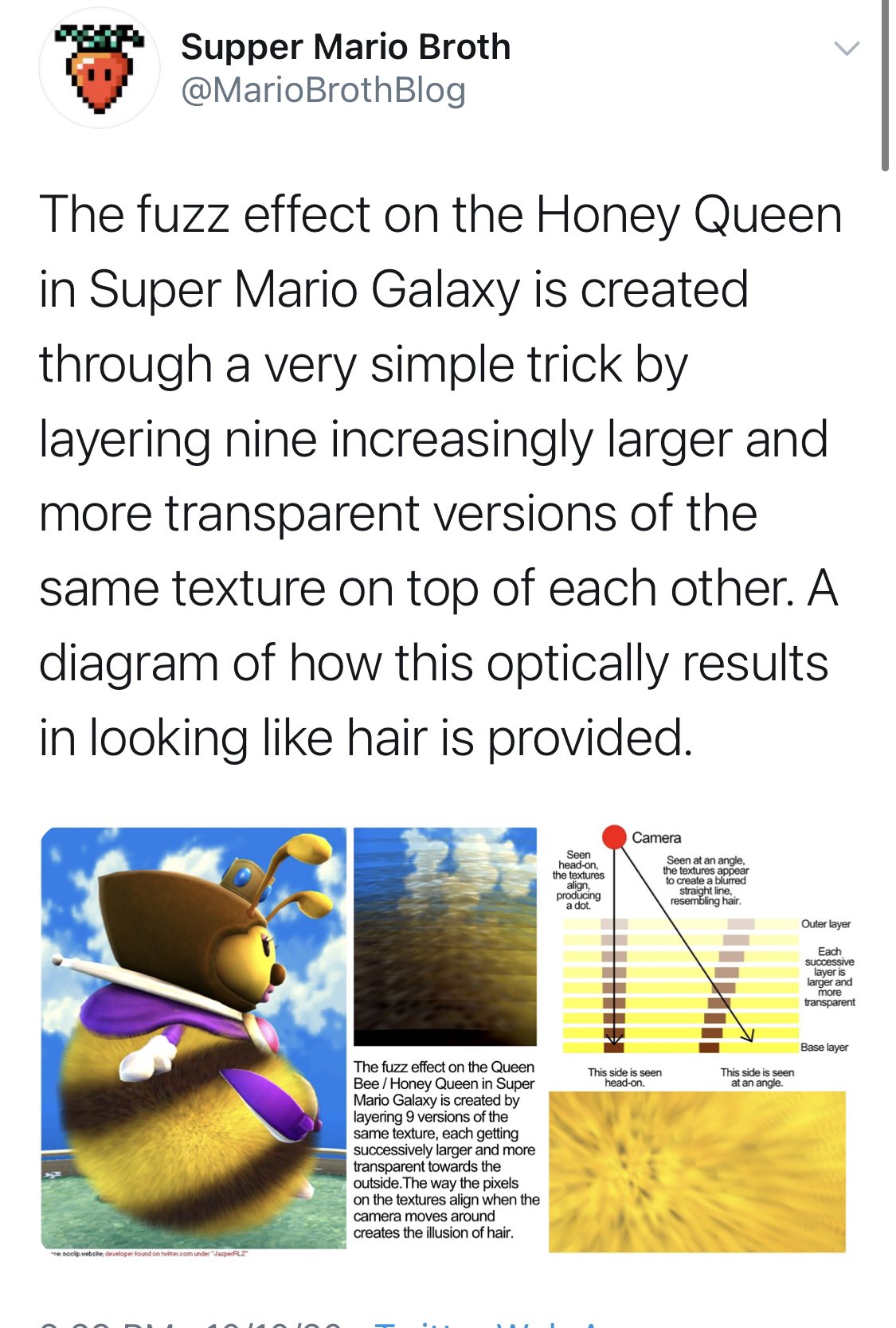 Honey Bee Queen Mario