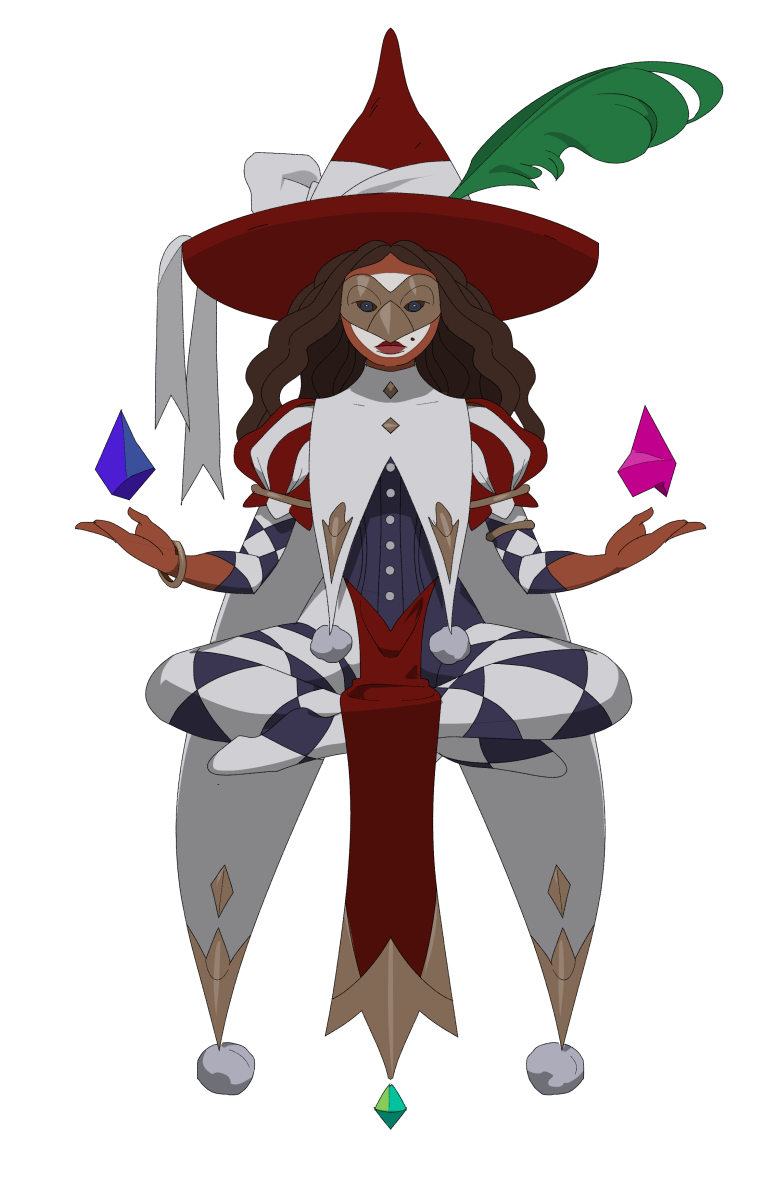 「jewel ? jester ? witch ??‍‍ 」|bun / erika 🍩のイラスト