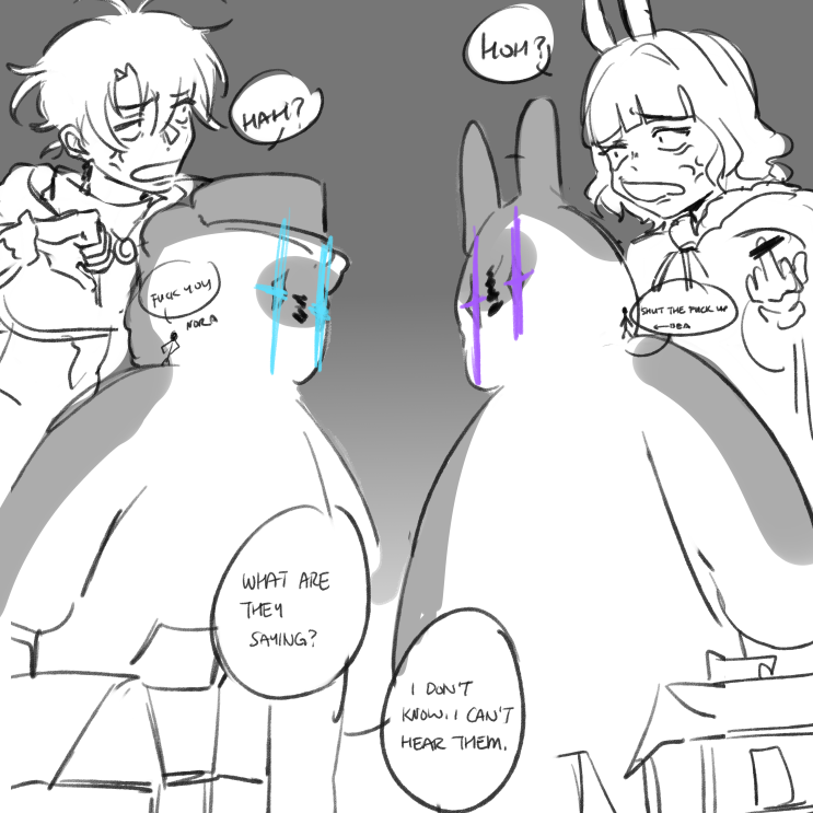 「here's my full piece for the @knybondszine !! i drew this 」seph ...