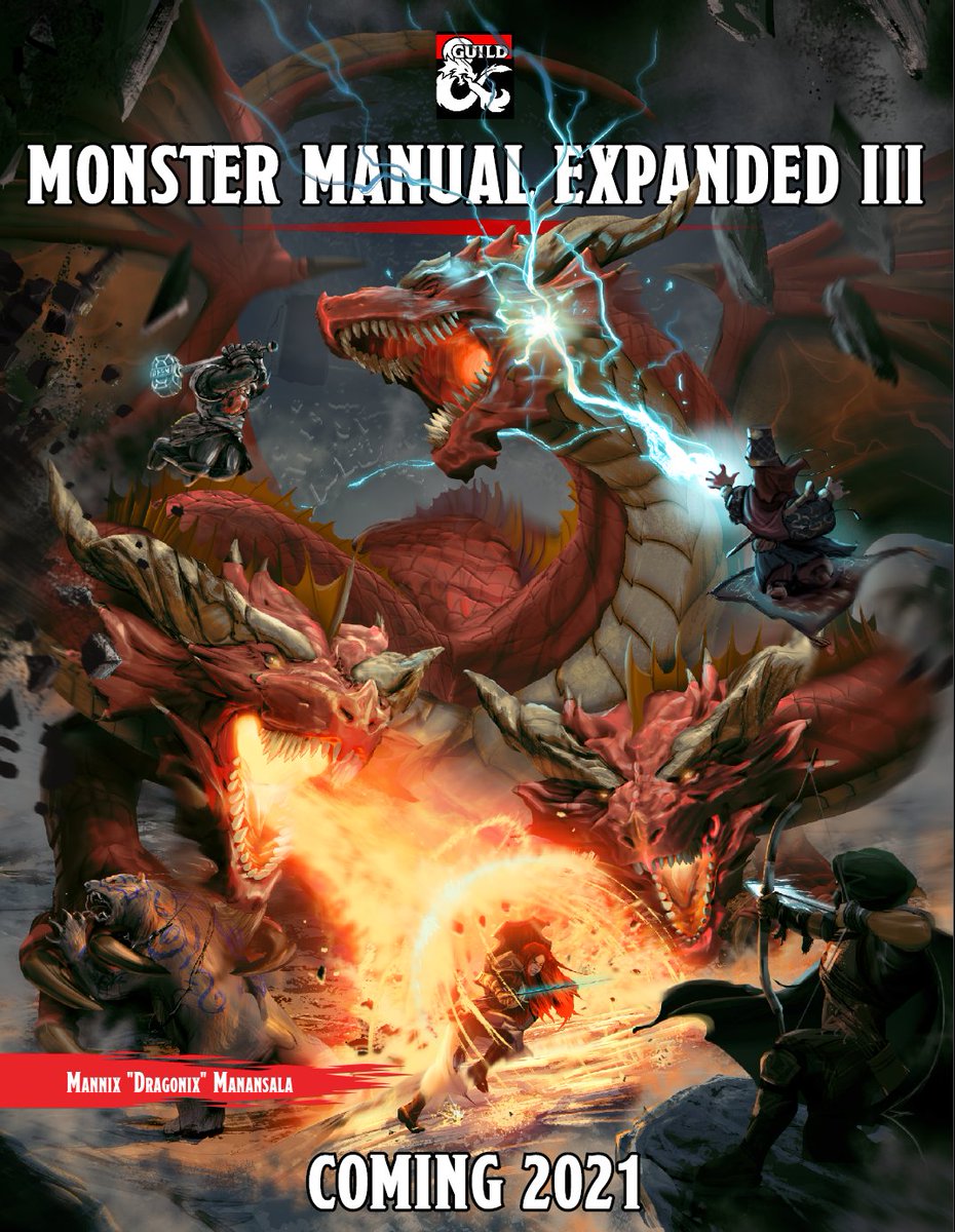 Monster Manual Expanded III Art Previews : r/dndnext