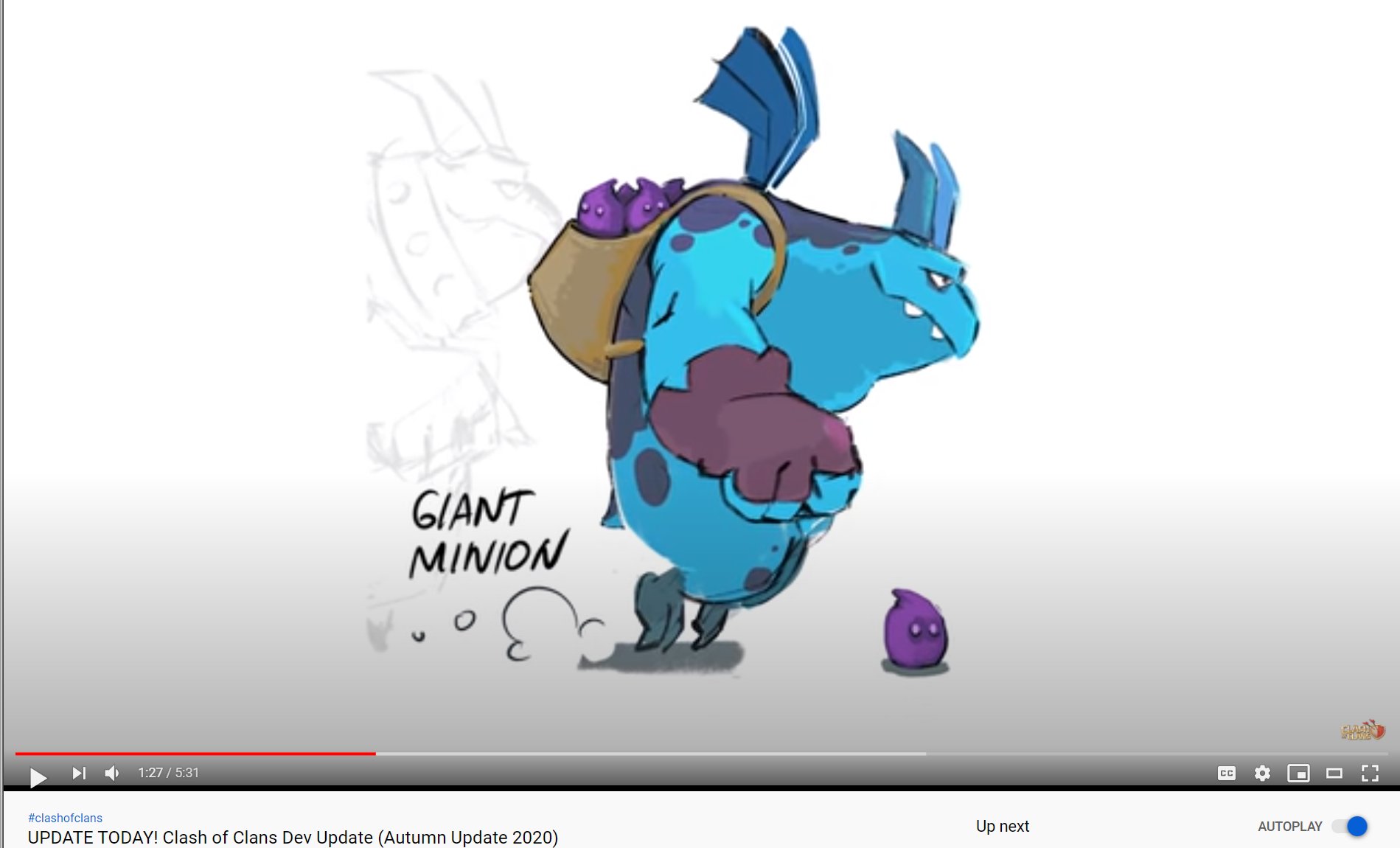 Minion Clash Of Clans