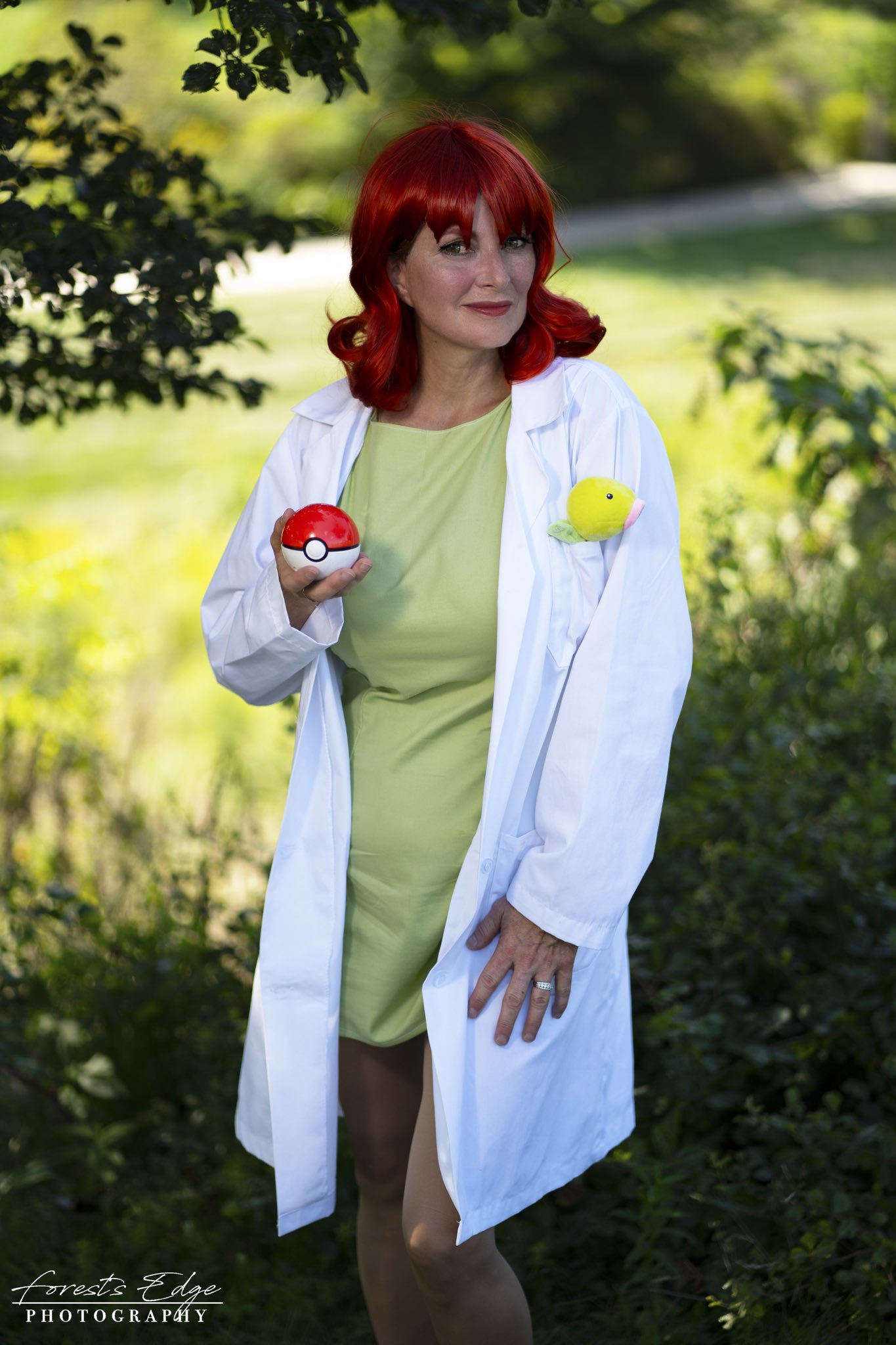 Pokemon Professor Ivy And Ash