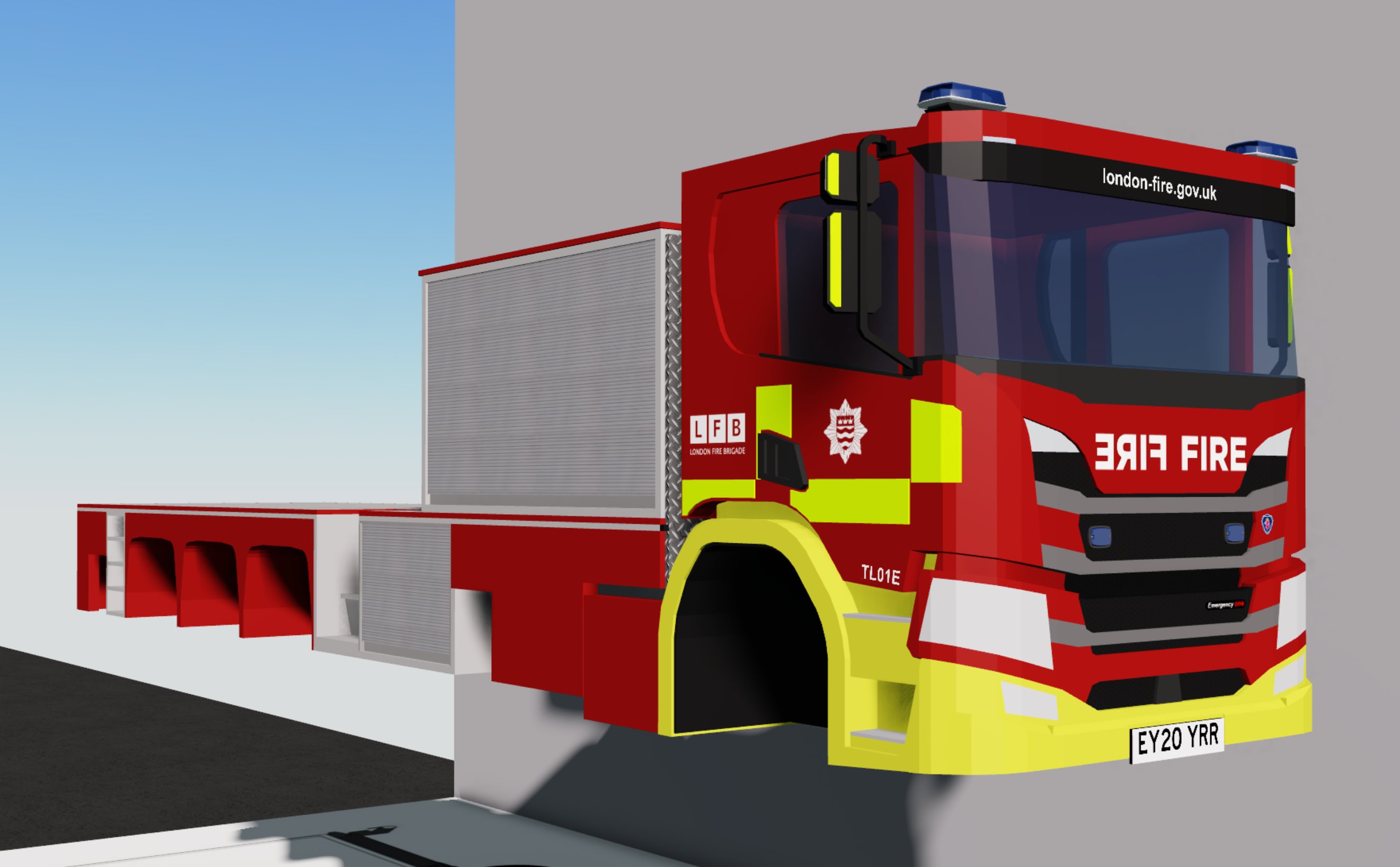 Will on Twitter: "London Fire Brigade Stuff I've Never Finished or Shown. #Roblox #RobloxDev # ...