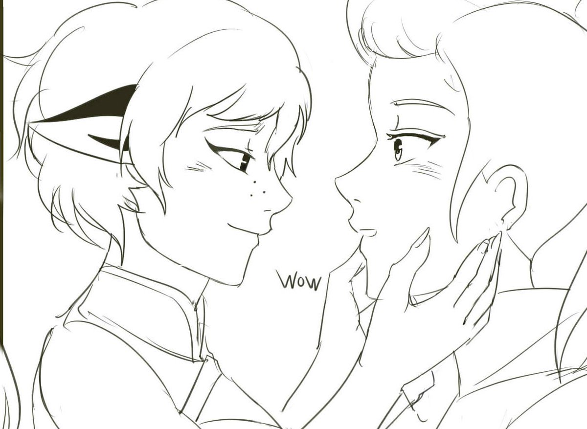 This is kinda embarassing" also me: #Catradora #Kiddos #Fi」Shay is a 🐢の漫画