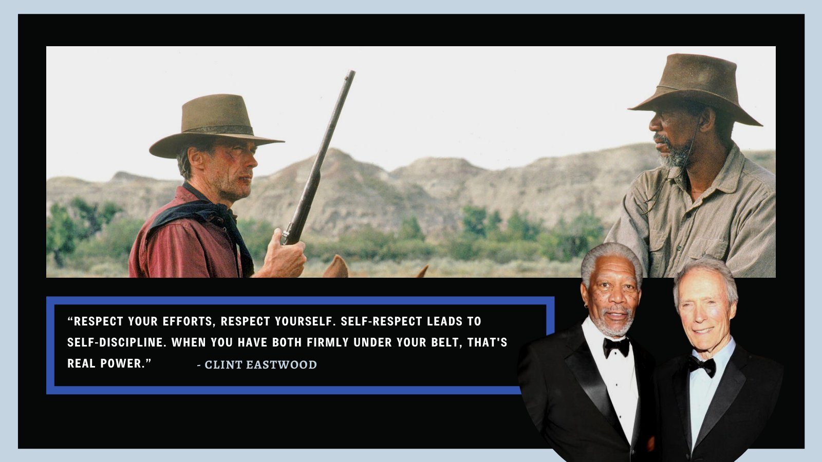 Morgan Freeman Unforgiven Quotes Morgan Freeman Gives Heartfelt Oscars