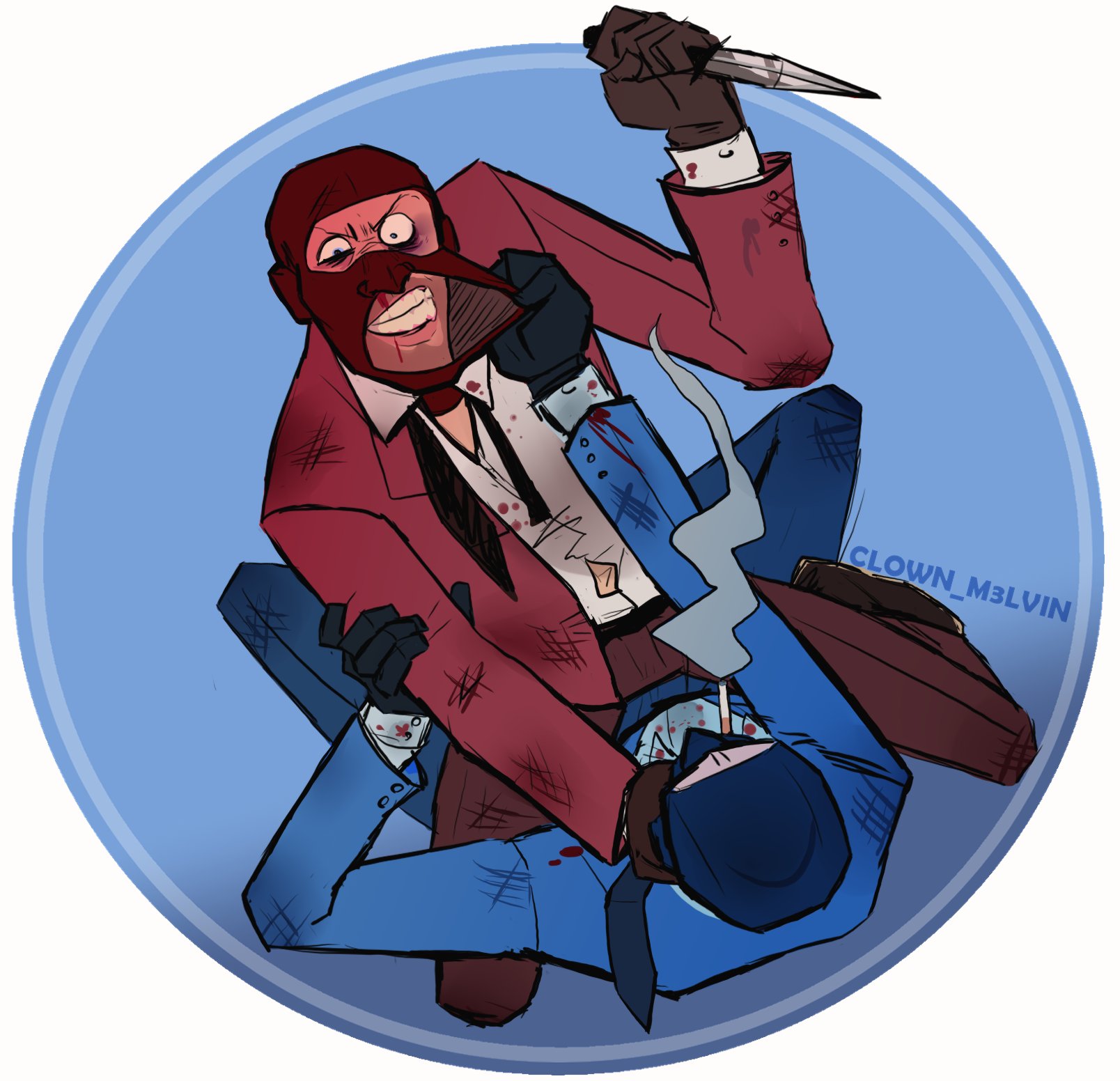 Blu Spy Tf2