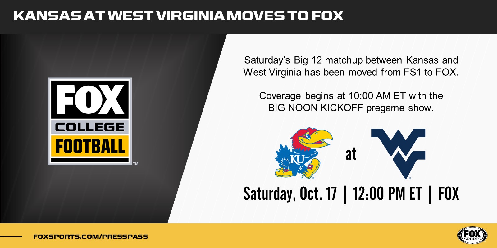 Fox College Football Logo