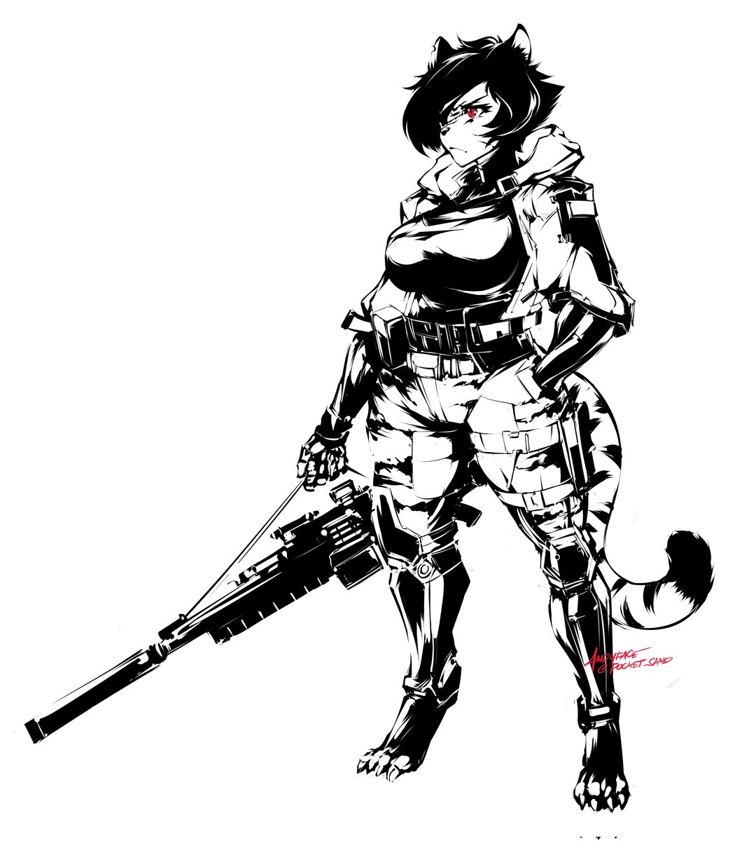 「Not-Quite-Human Commish Drop 」|Andyfaceのイラスト