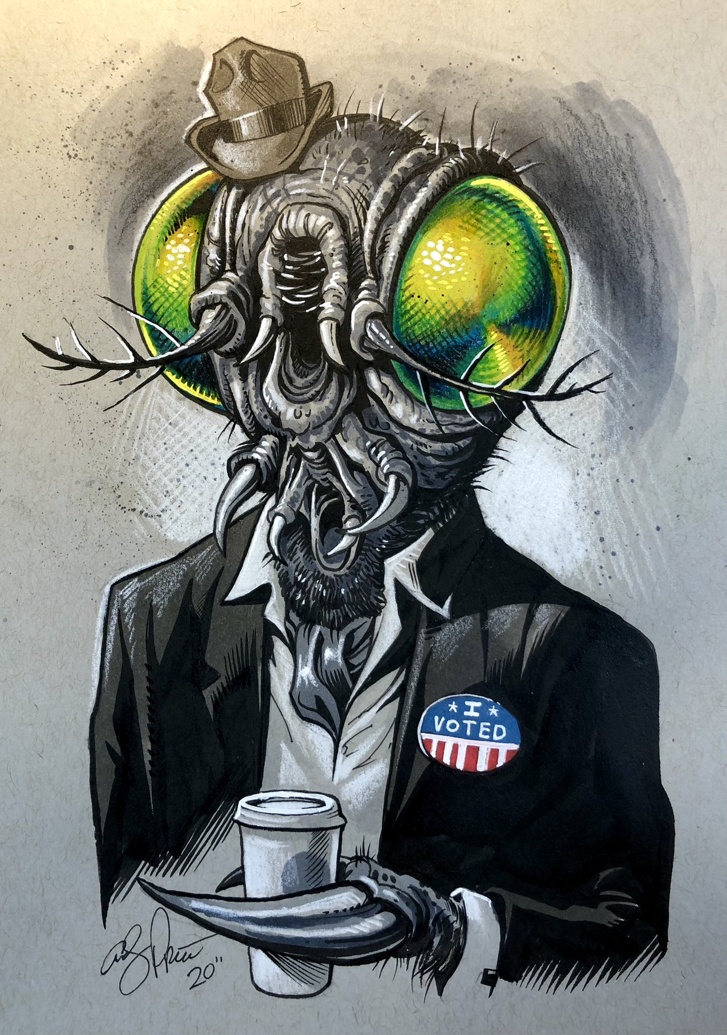 The Fly 1958 Mask