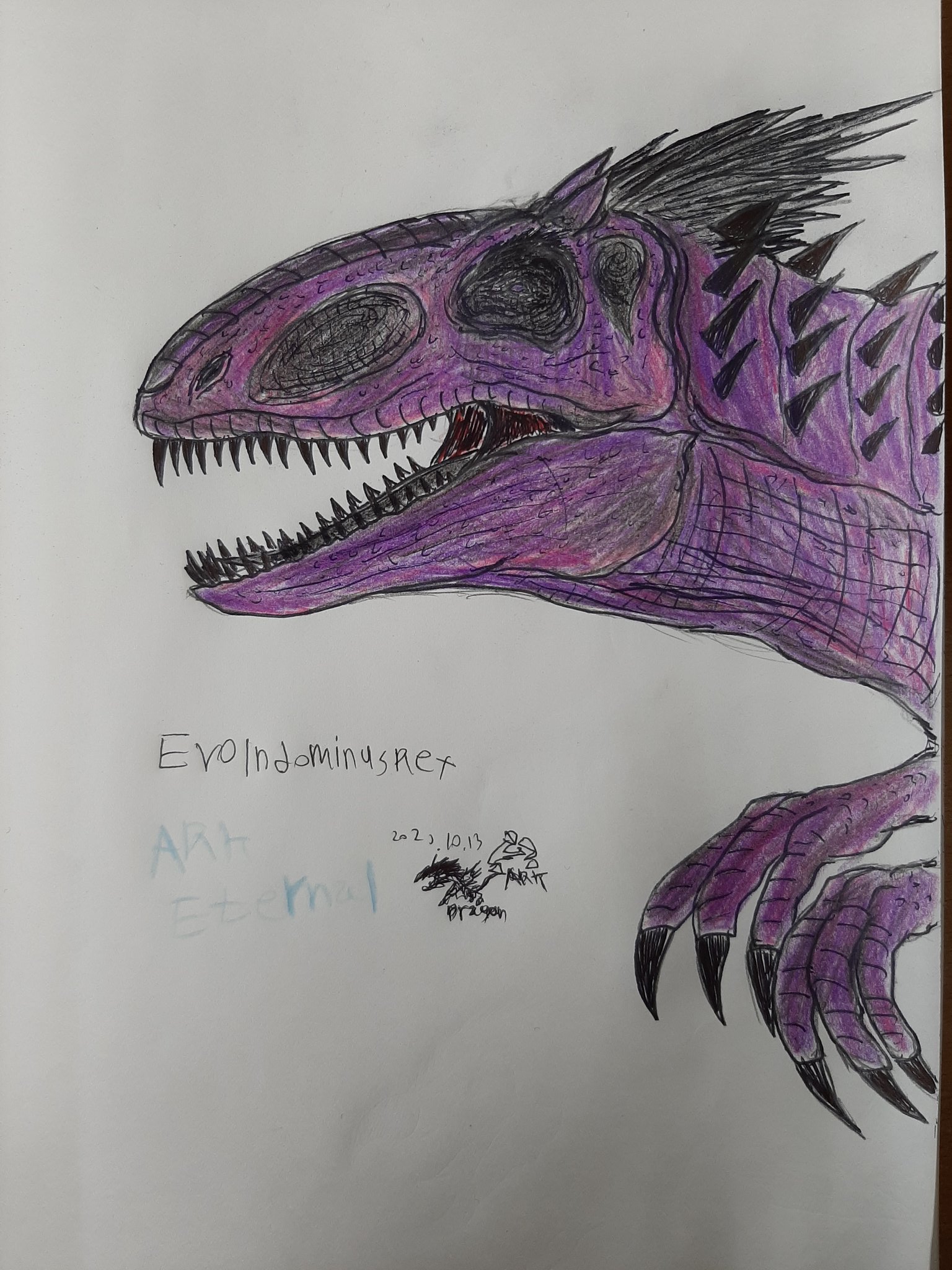 Indominus Rex Ark Mod INDOMINUS REX ATTACK ARK SURVIVAL ASCENED