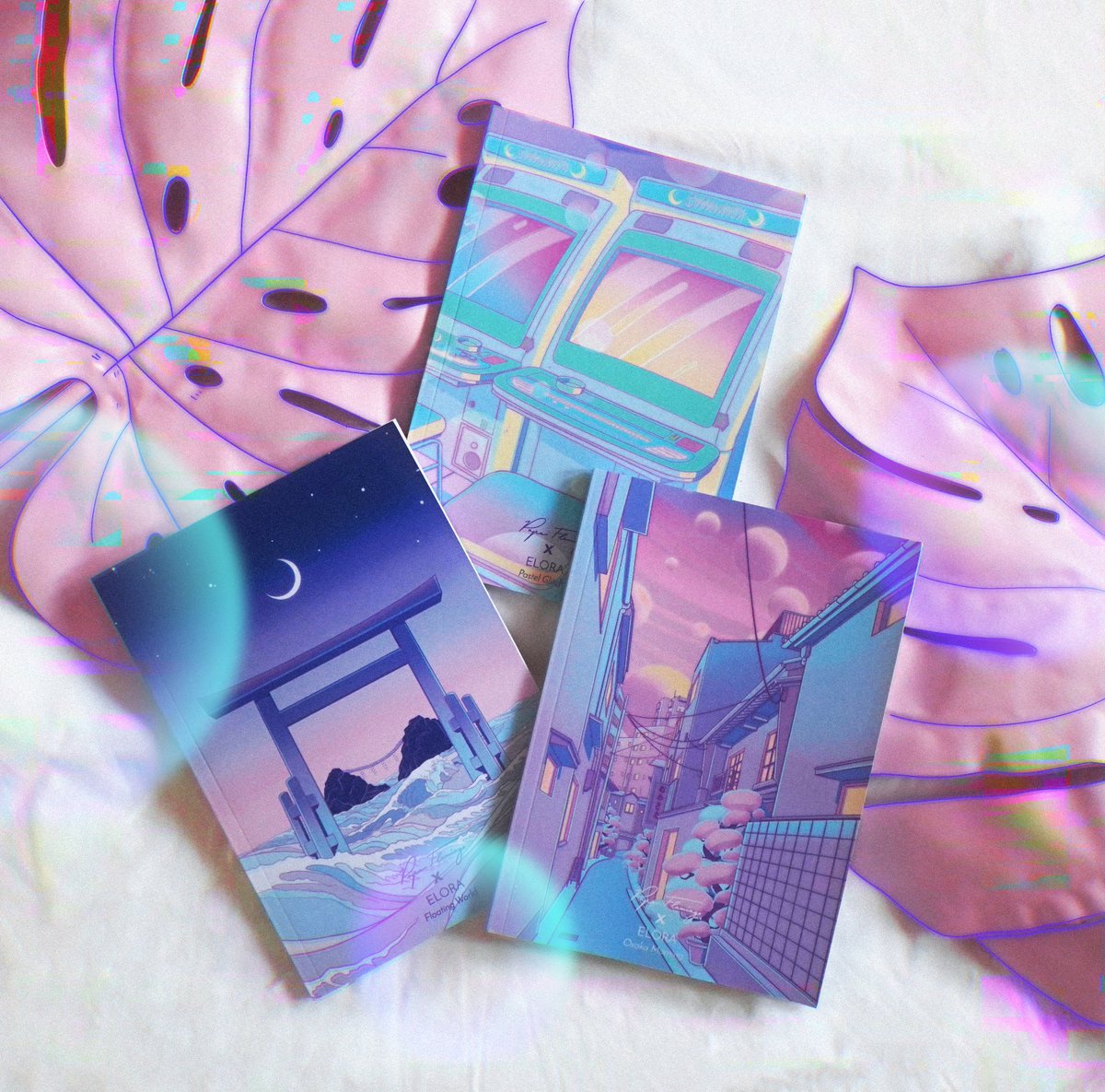 GIVEAWAY ? I'm giving away 3 Notebooks 」|Elora 🌙🇪🇺のイラスト