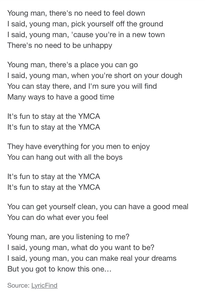 Ymca Song Lyrics Meaning