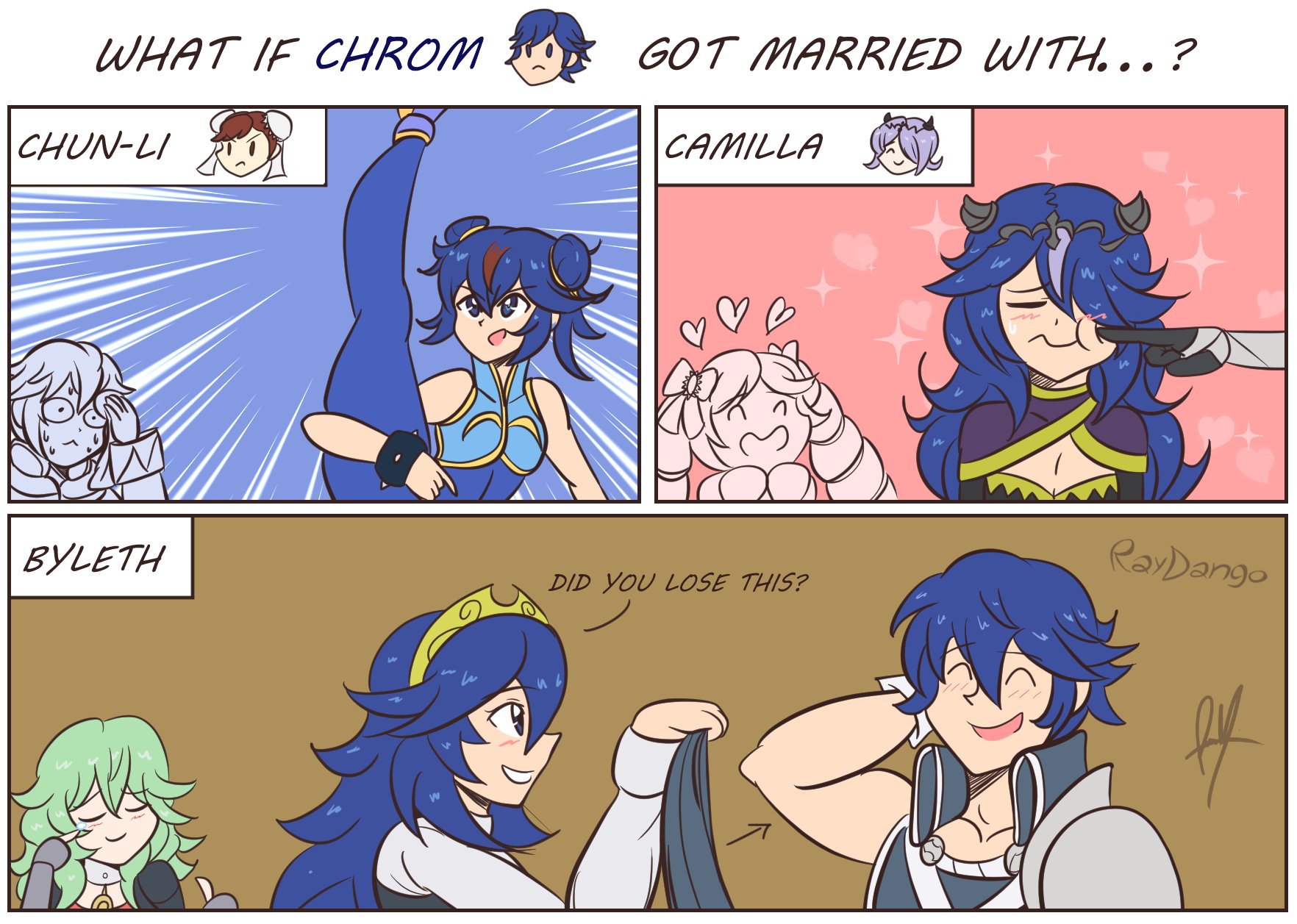 Lucina And Robin Married
