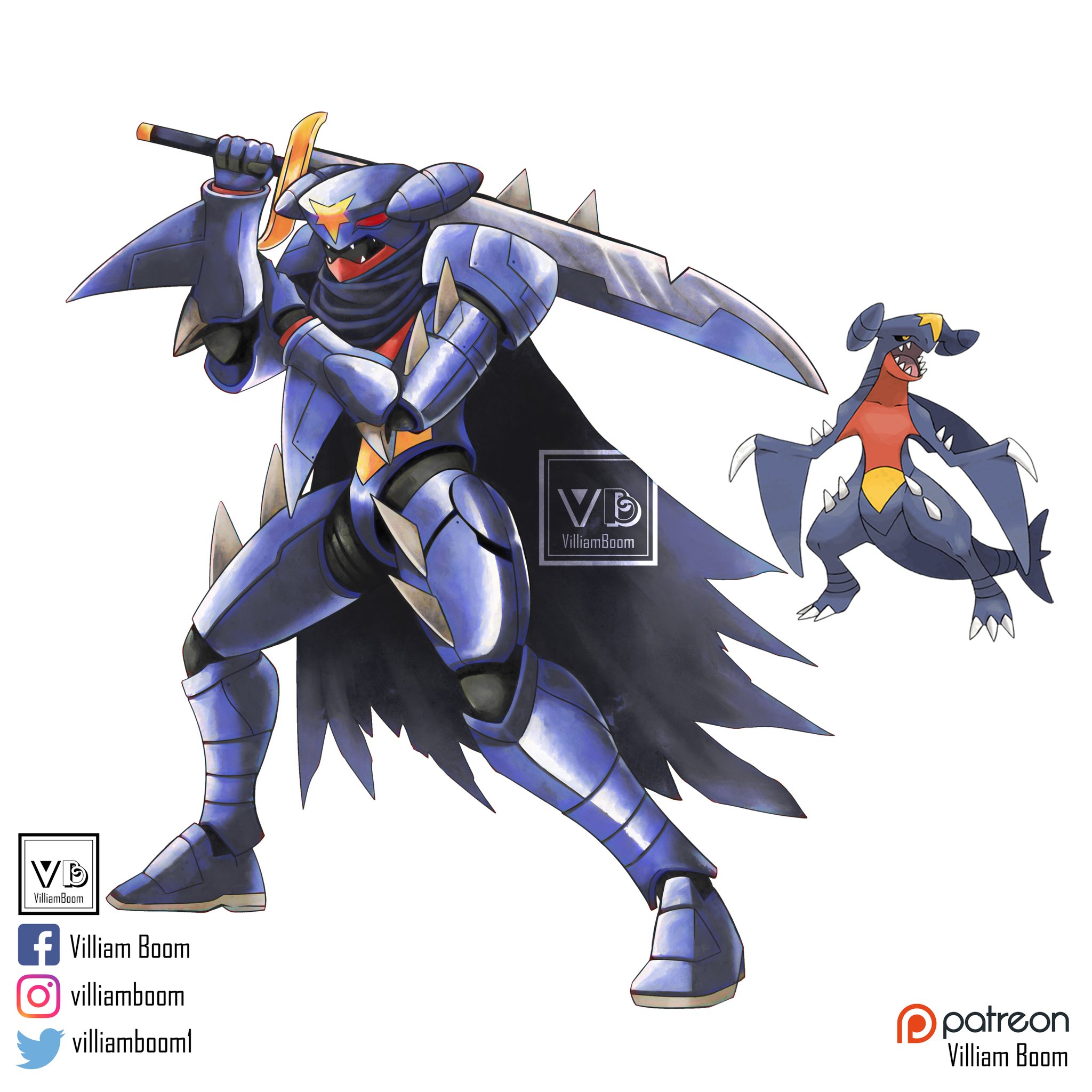 Garchomp Gijinka