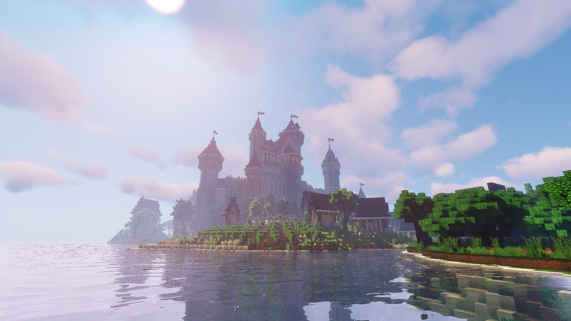 Medieval Seaside Villagetown Minecraft Map