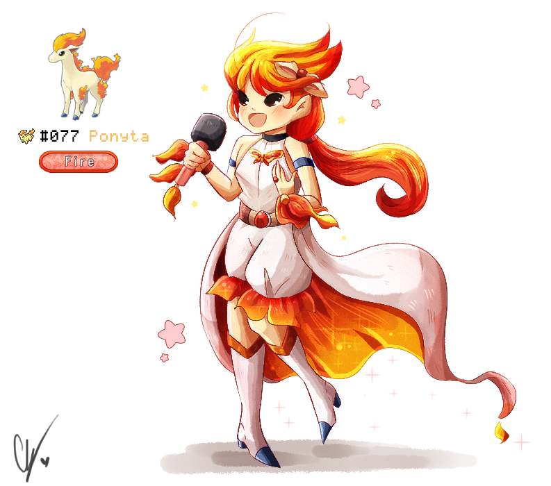 Human Pokemon Rapidash