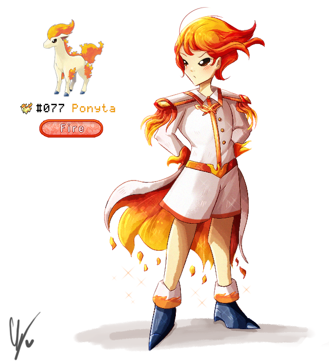 Human Pokemon Rapidash