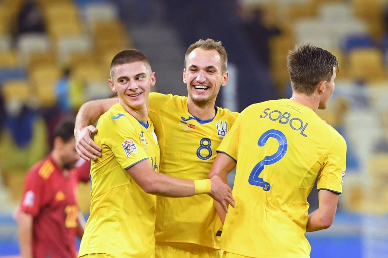 Annahar Al Arabi on Twitter: "فوز تاريخي لـ #أوكرانيا على #إسبانيا #المنتخب_الأوكراني #المنتخب ...