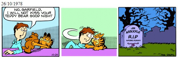 Garfield Comics Oide Dies