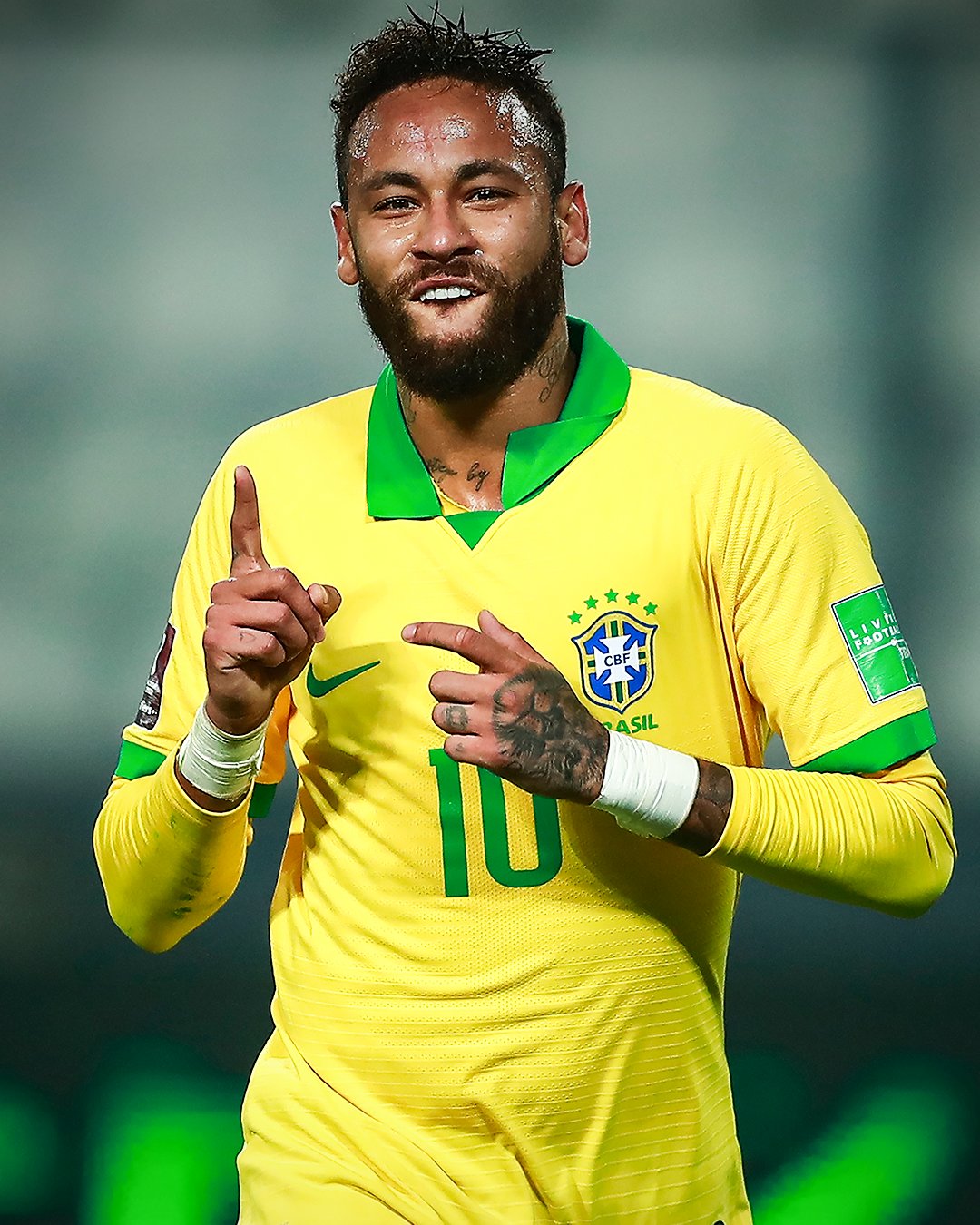 Neymar Brazil Celebrating
