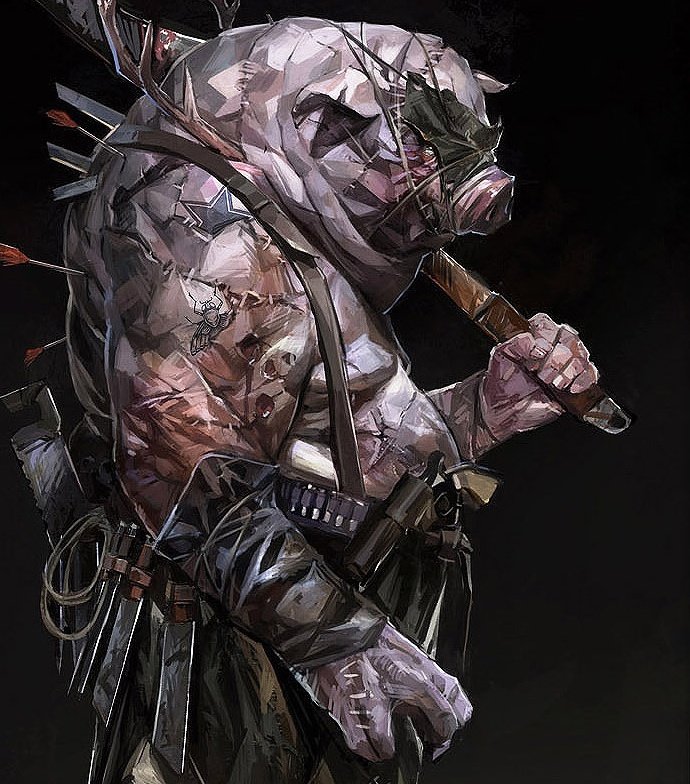 Boar Demon Turned Little Piggy