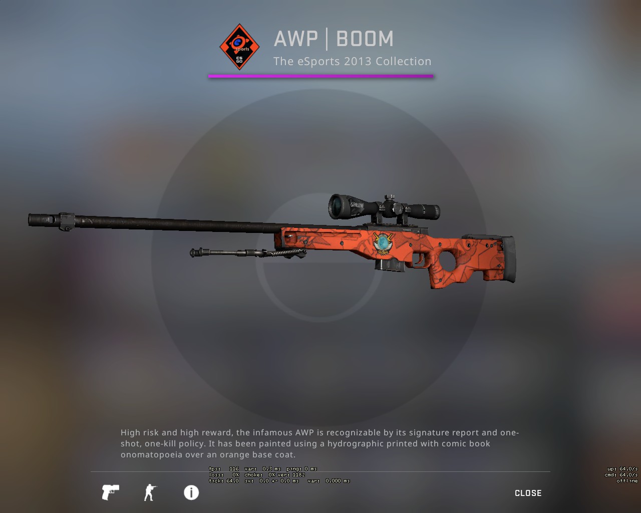 Awp Boom Minimal Wear