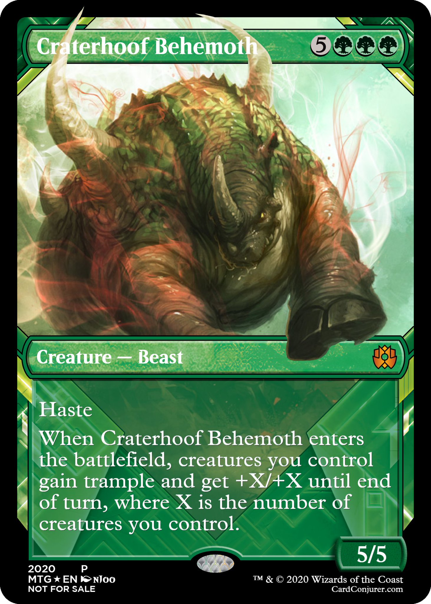 Craterhoof Behemoth Alter