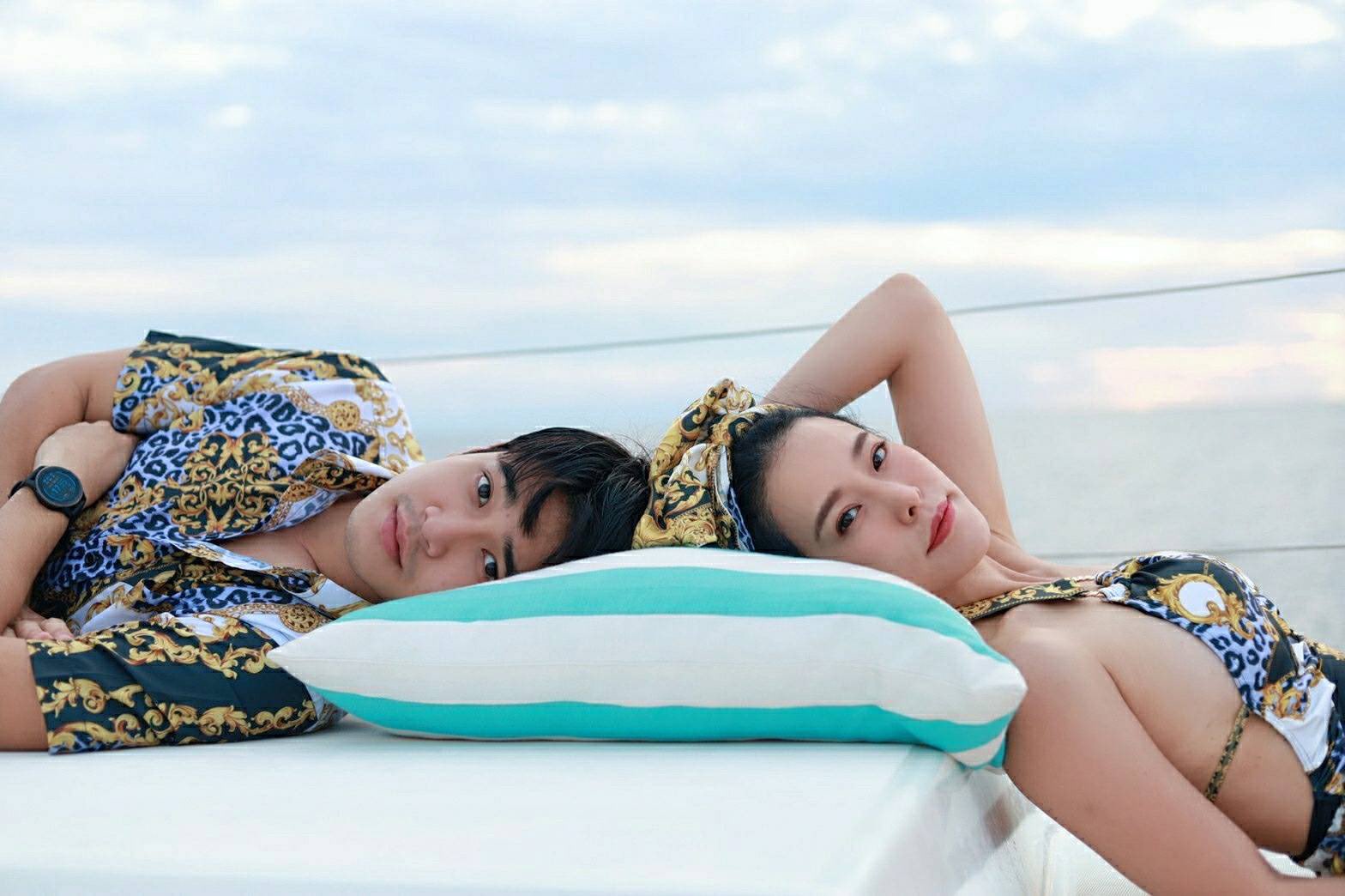 Tum_chin on Twitter: "ตัวแสบของแม่หนิง @NingPanita @euroyotsawat #ทริปทะเลโซ่เวรีxเข้มมุก…