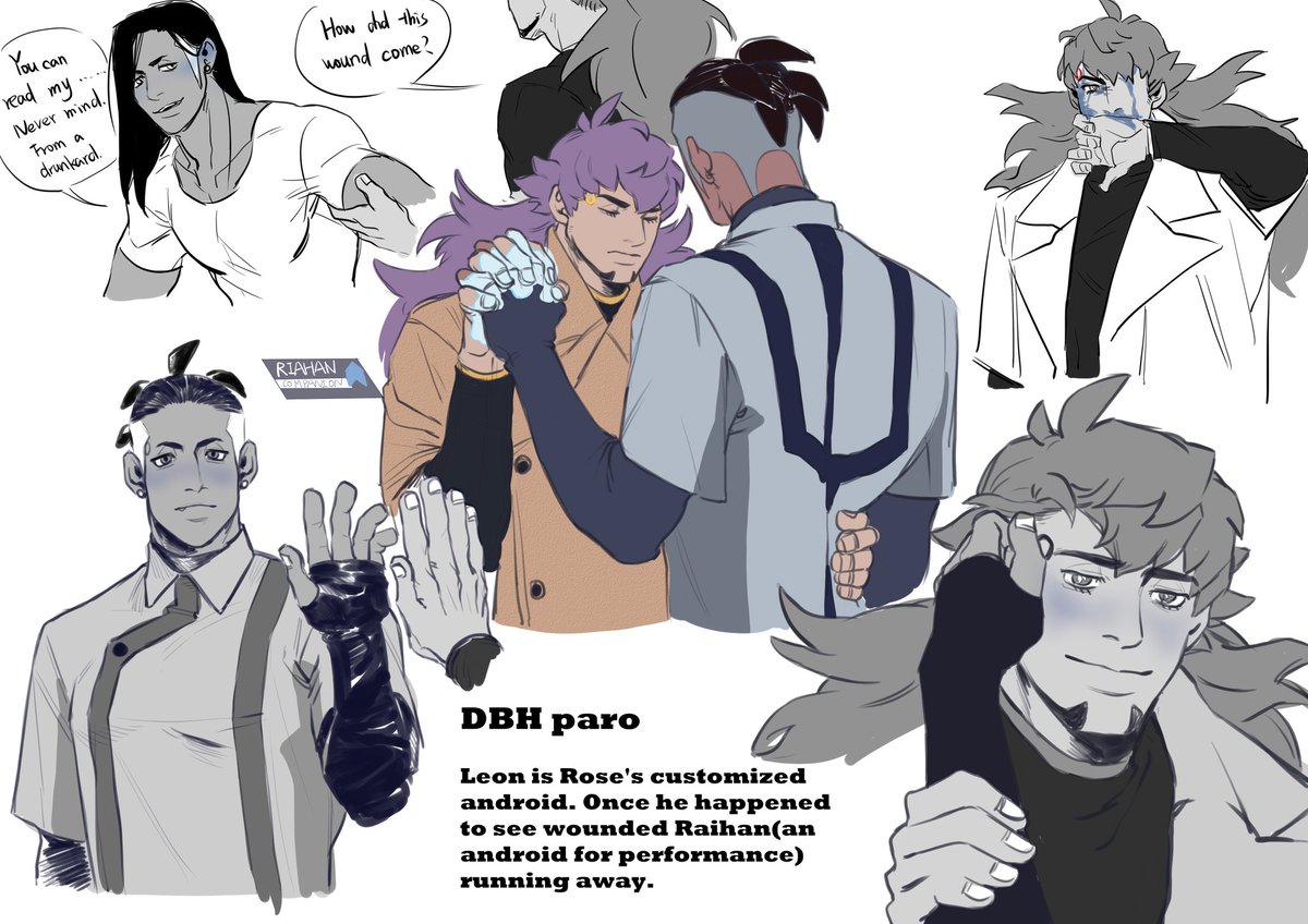 ダンキバ「Detroit: Become Human paro #dnkb 」|Theodoreの漫画