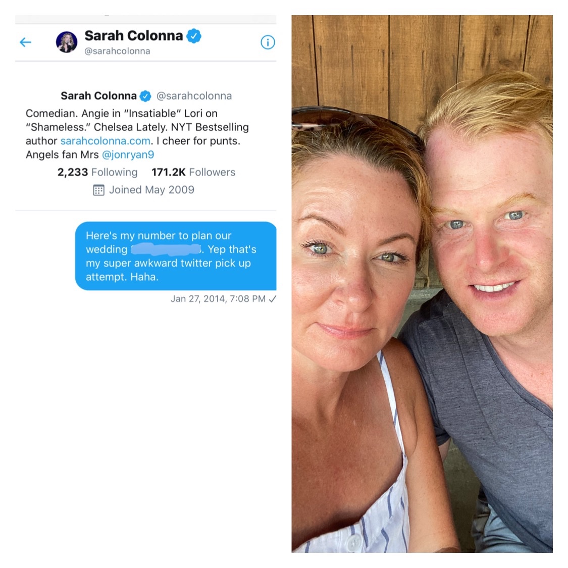 Jon Ryan Sarah Colonna
